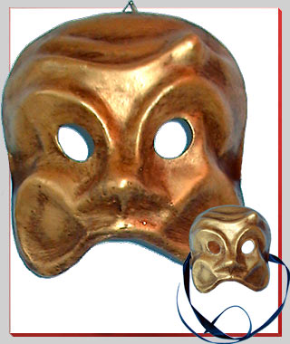 Venezianische Masken - Commedia dell'arte